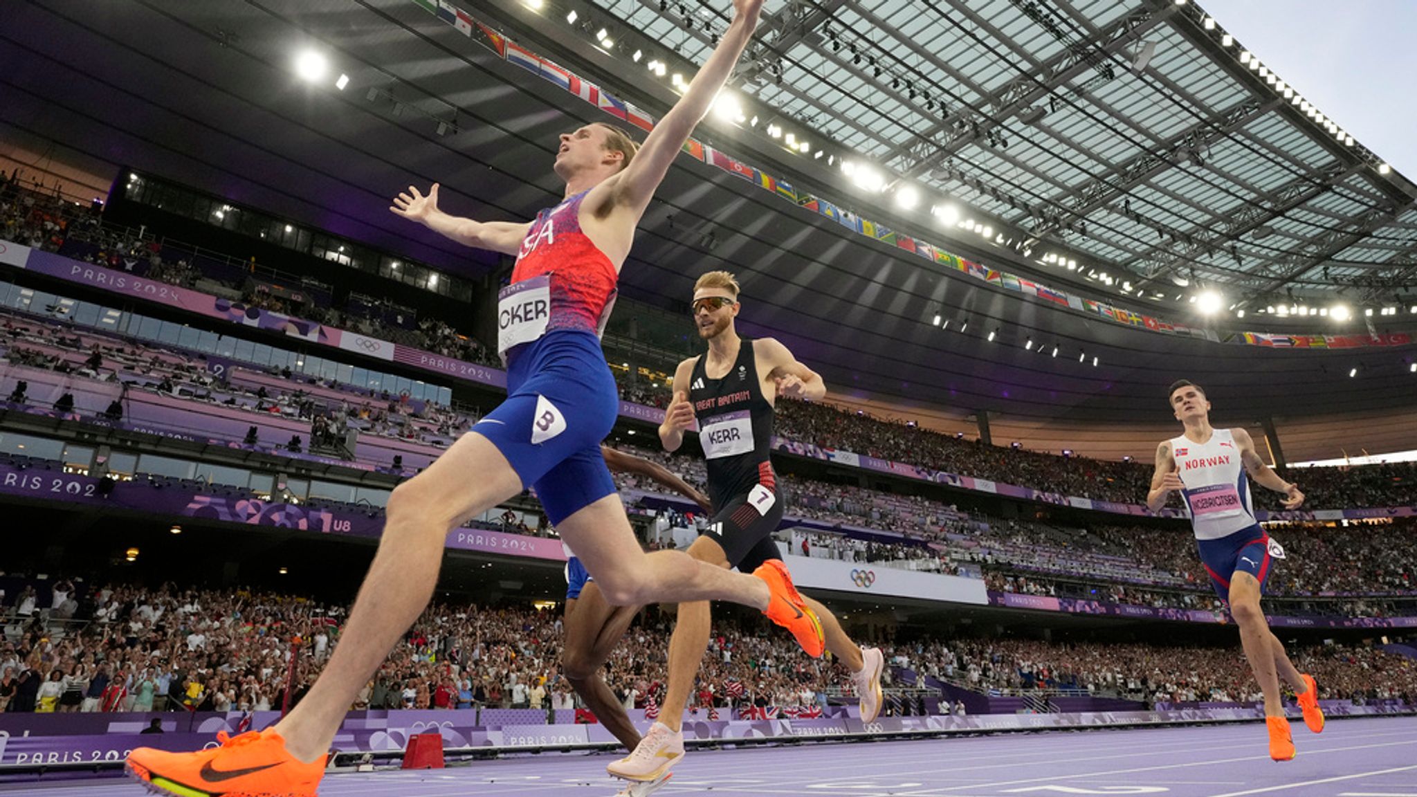 Josh Kerr beats fierce rival Jakob Ingebrigtsen but misses out on 1500m ...
