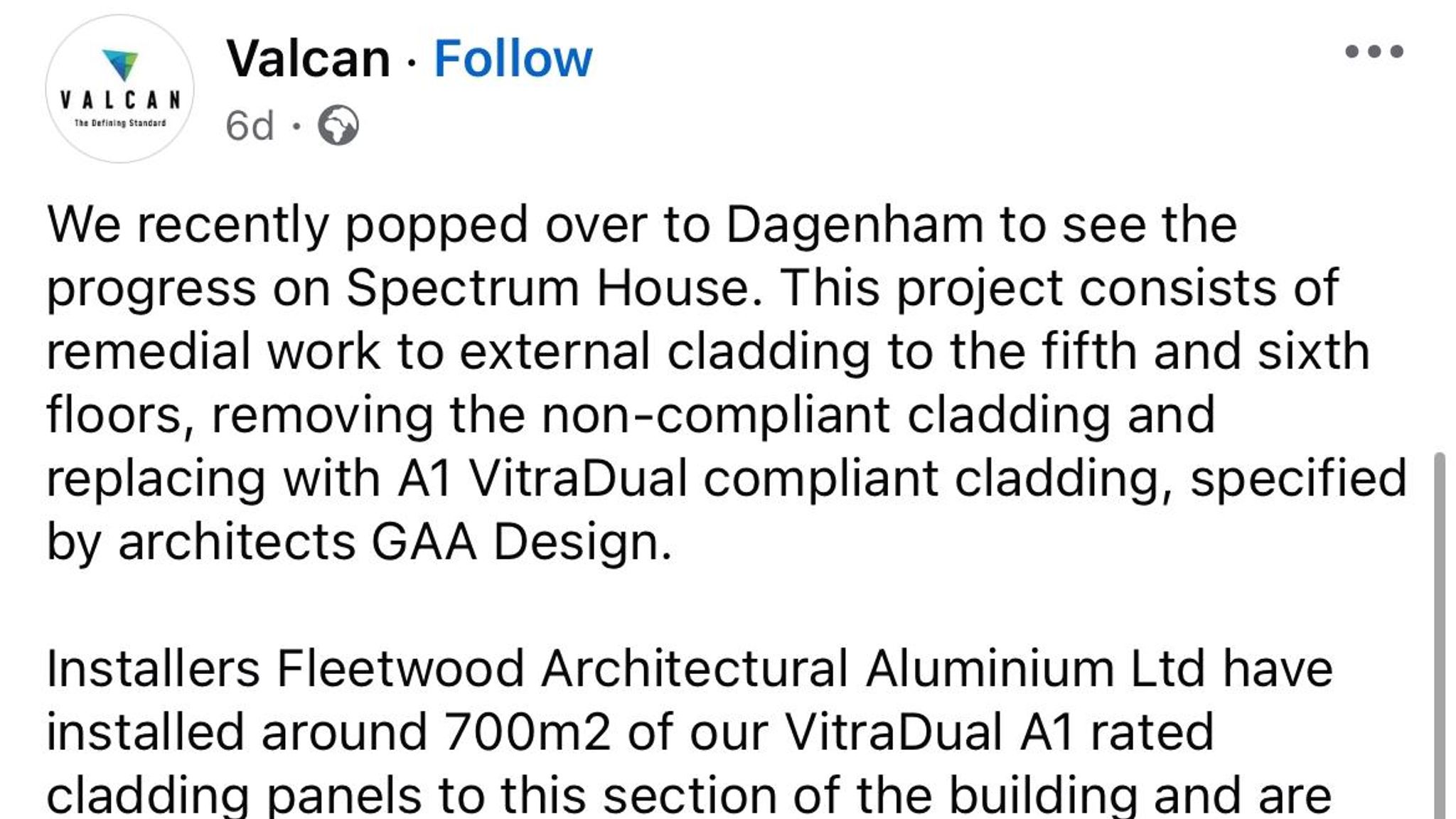 Dagenham fire: Tower block that went up in flames was in the middle of ...