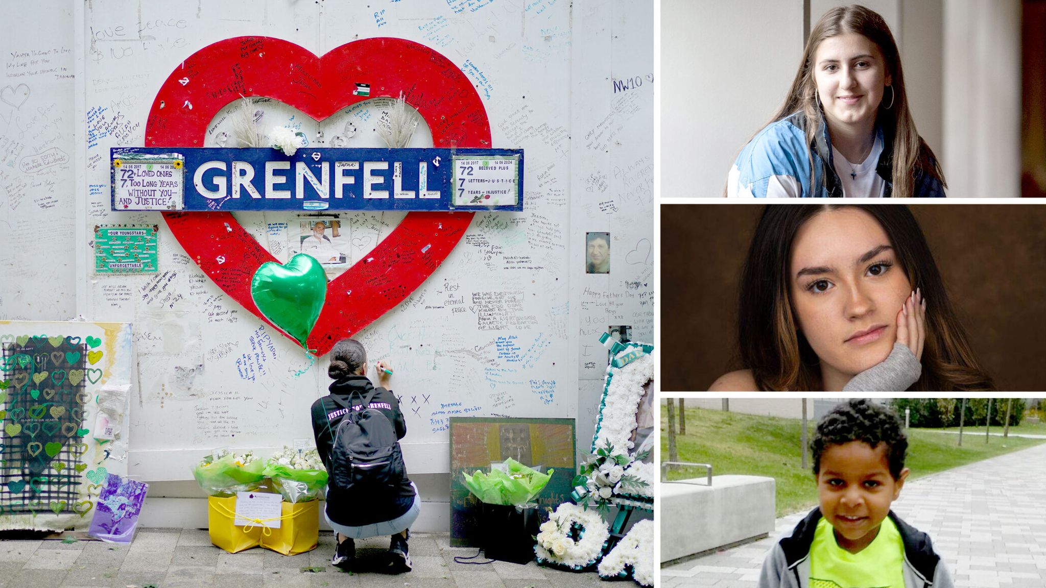 'It could have been me': The Grenfell children who survived the blaze ...