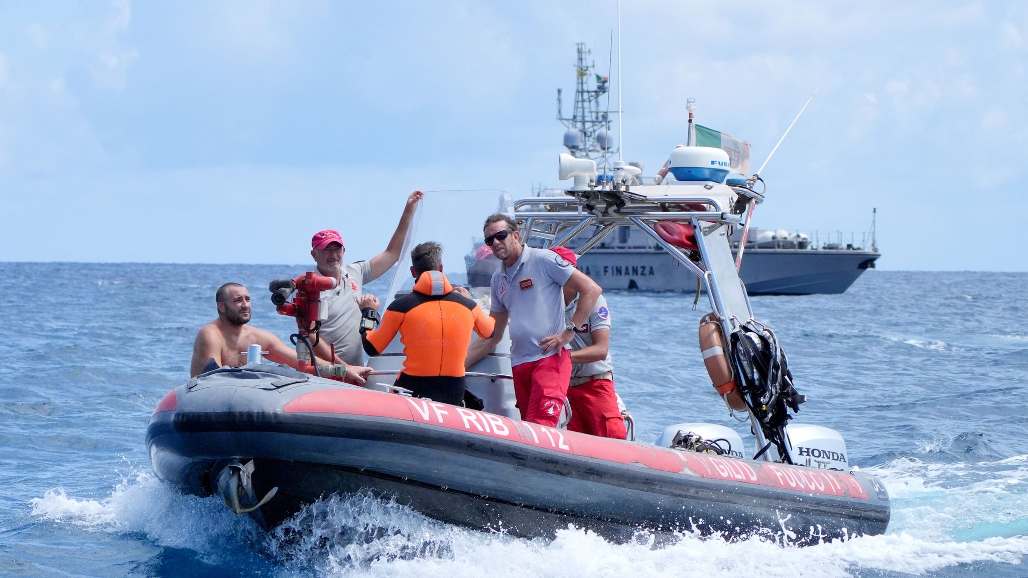 Five bodies found by divers searching sunken Bayesian superyacht ...