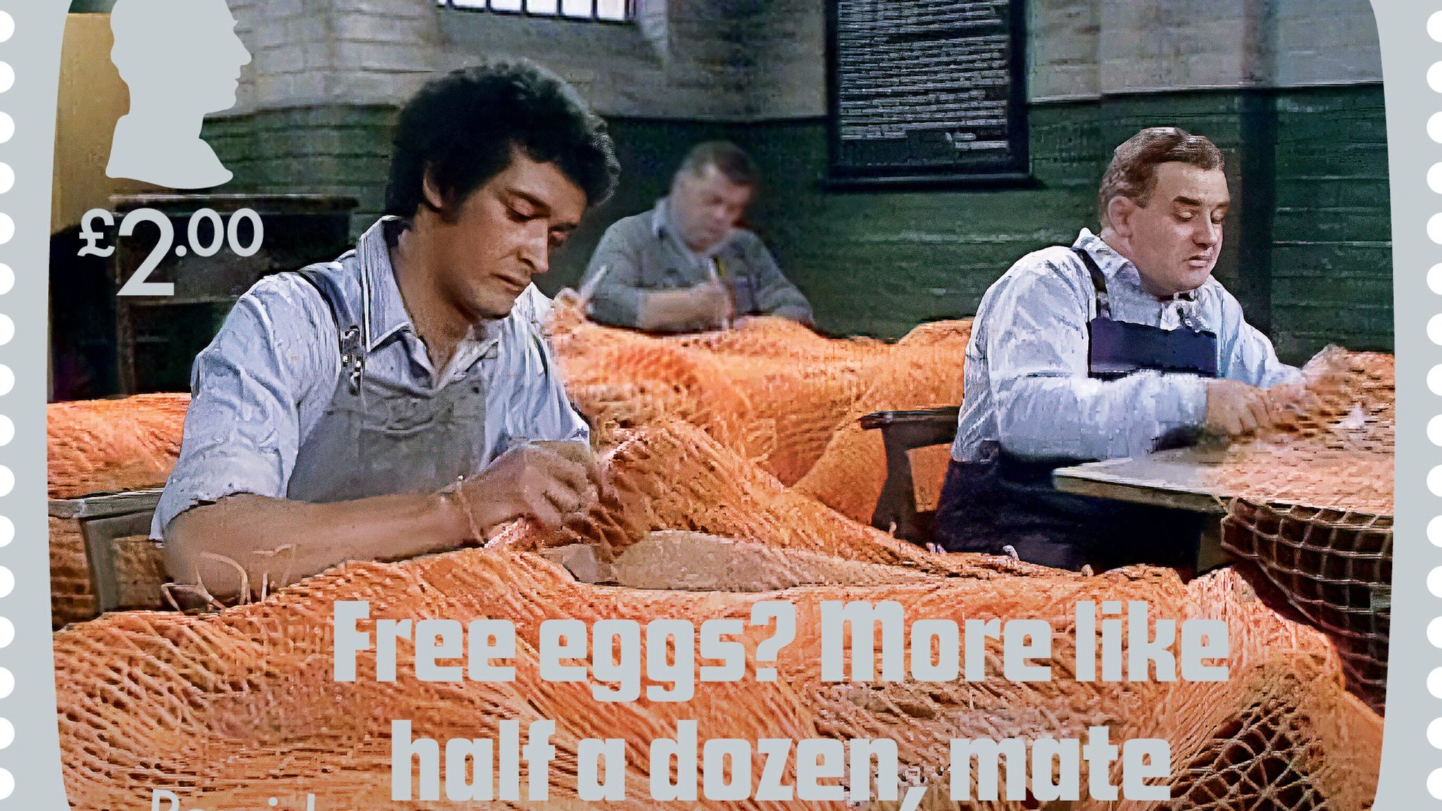 Stamps mark 50th anniversary of beloved British comedy classic Porridge ...