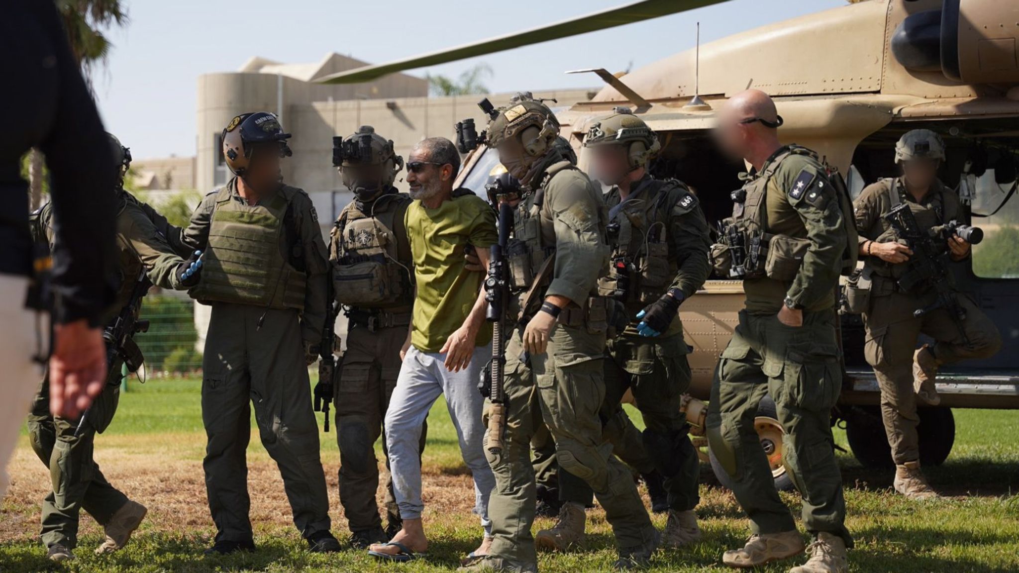 Israeli hostage rescued by troops in southern Gaza, IDF says | World ...