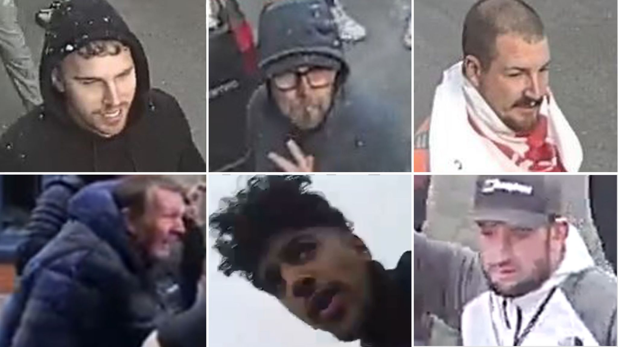 UK riots: New images released of people wanted over disorder - as ...