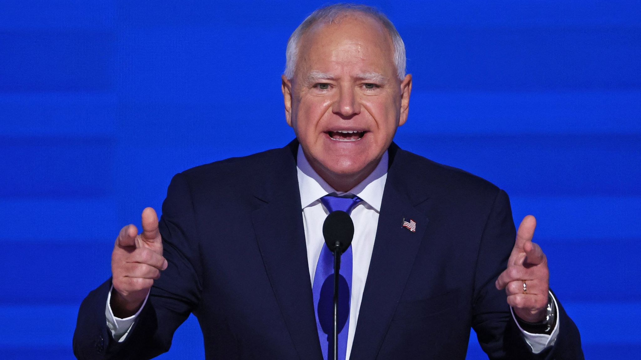 'Turn the page on Trump', Tim Walz says as Democrats put spotlight on ...