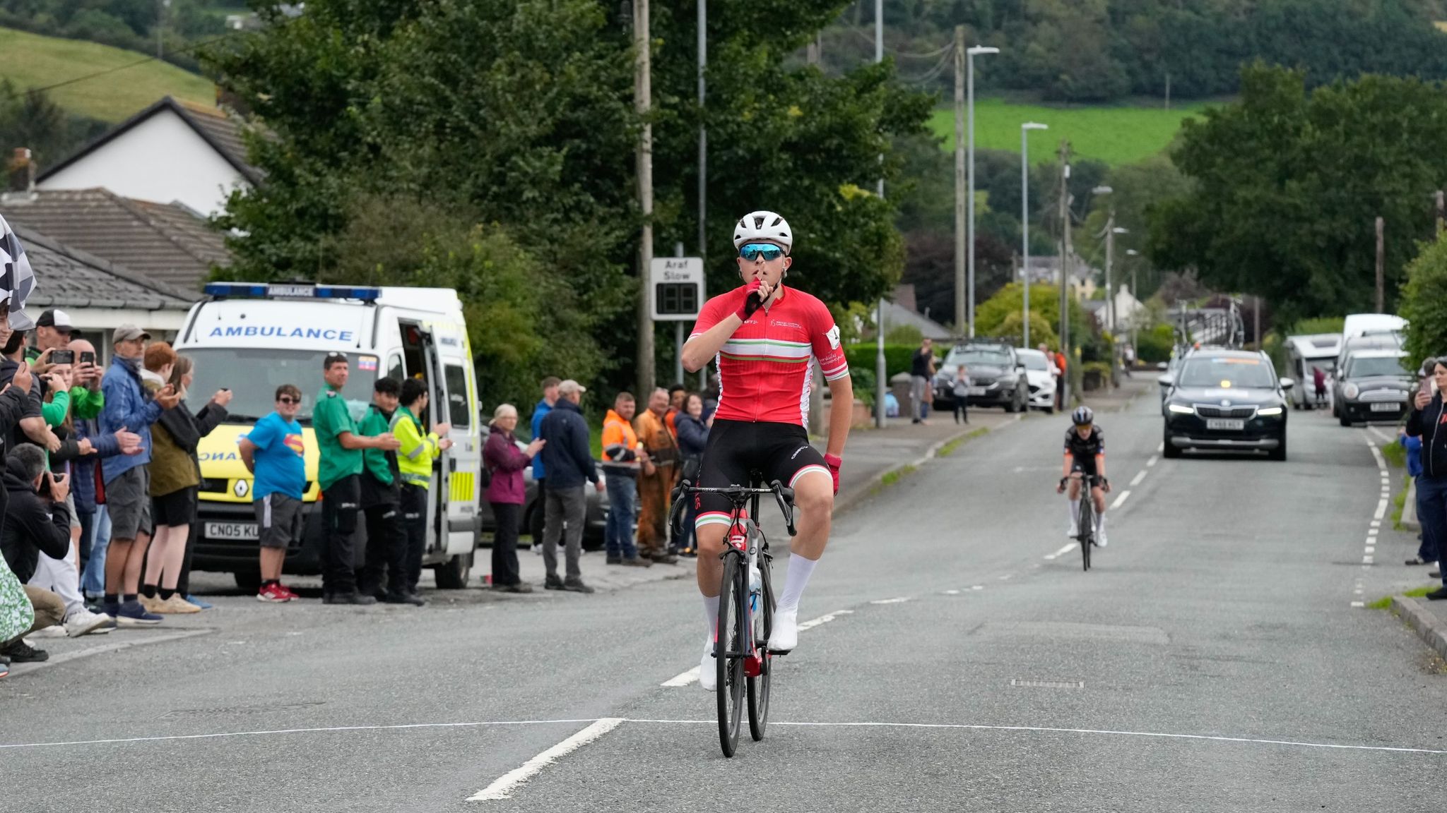 Cycling race forced to change route due to Wales's default 20mph limit | UK News | Sky News