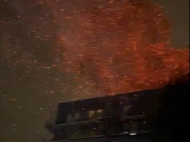 Dagenham fire: Video shows residents of burning tower block 'trapped ...