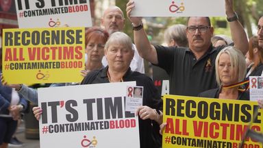 Infected blood victims 'livid' with 'paltry' compensation offer | UK ...