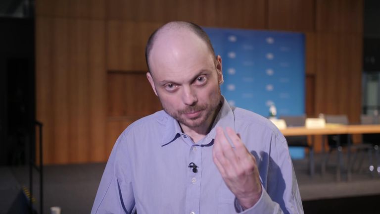 Released prisoner Vladimir Kara-Murza says the word 'safe' is 'not in ...