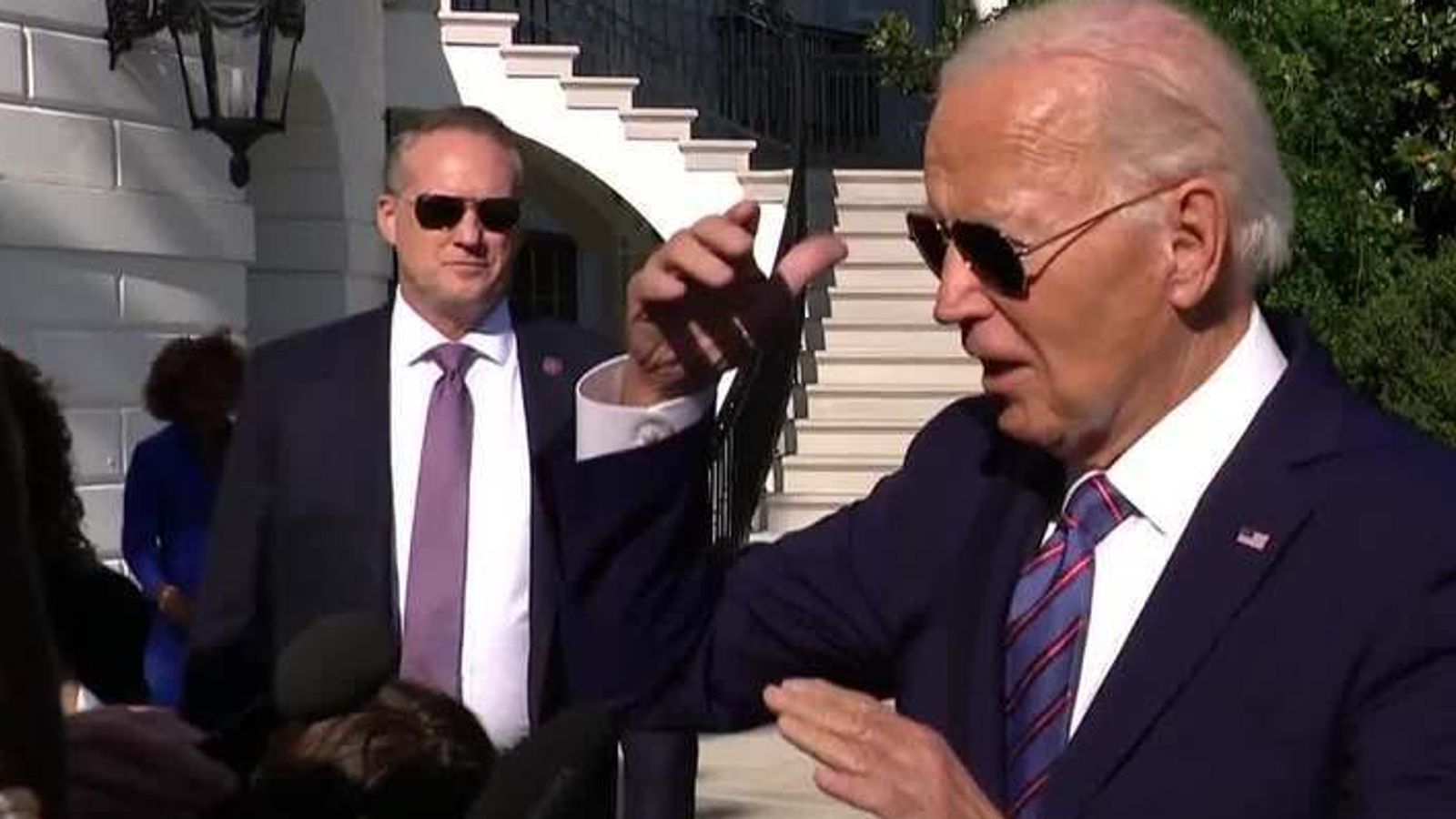 US president Joe Biden: Kamala Harris is 'cool, calm and collected ...