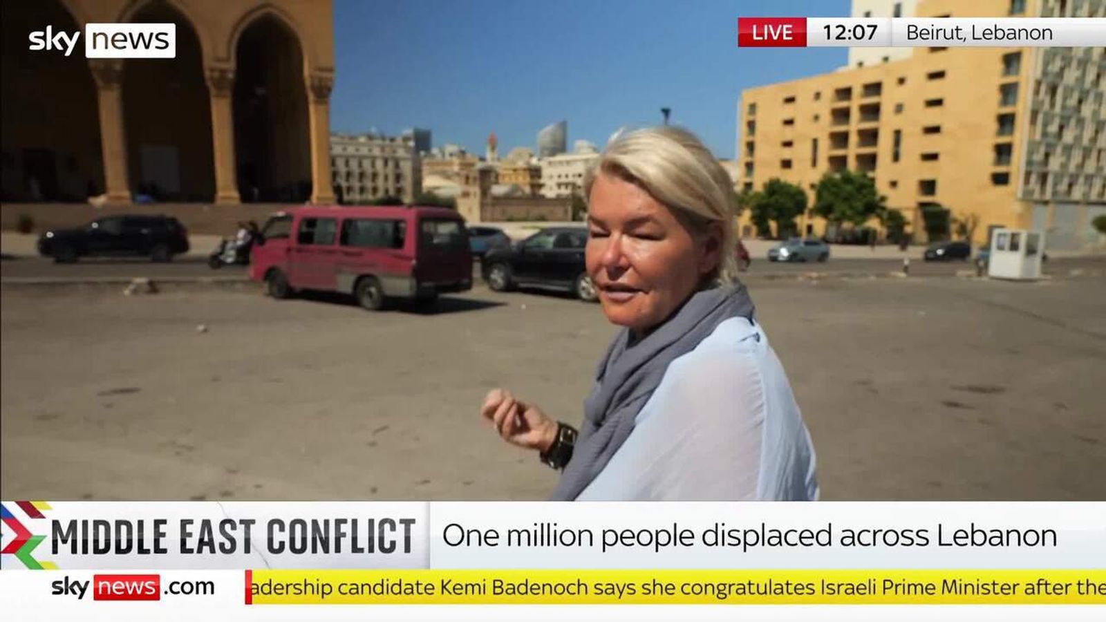 Lebanon: Displaced people hit one million says Lebanese government ...