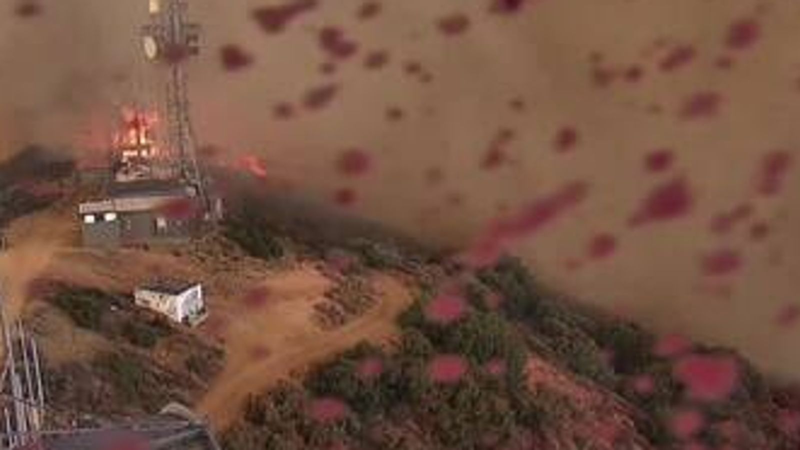 Watch: Webcam films its own destruction as California fire engulfs ...