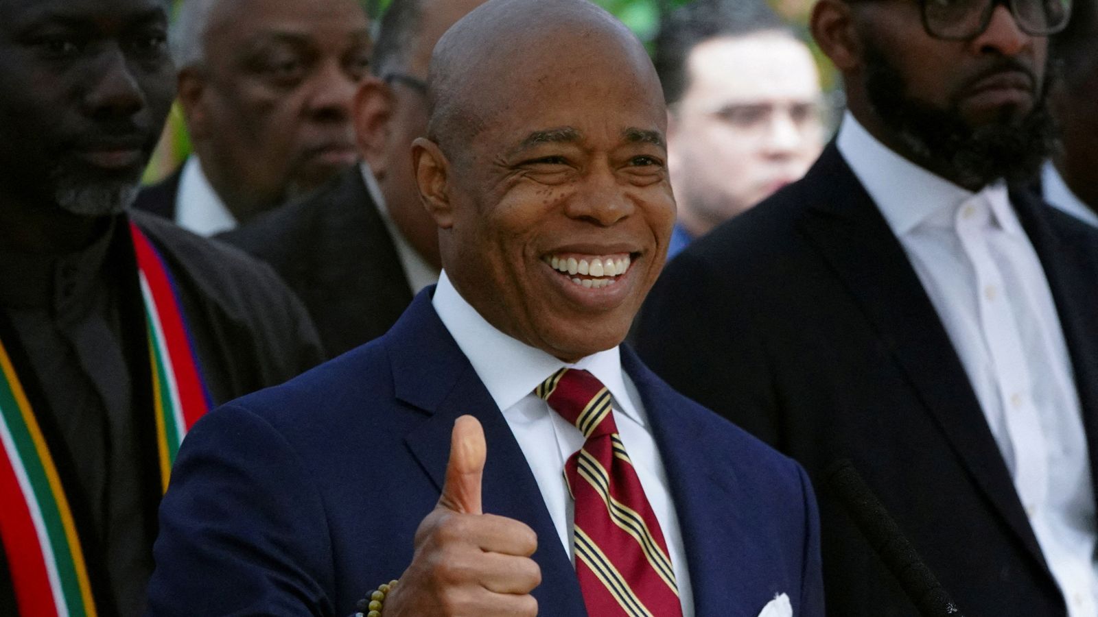 New York City mayor Eric Adams charged with taking bribes from foreign ...