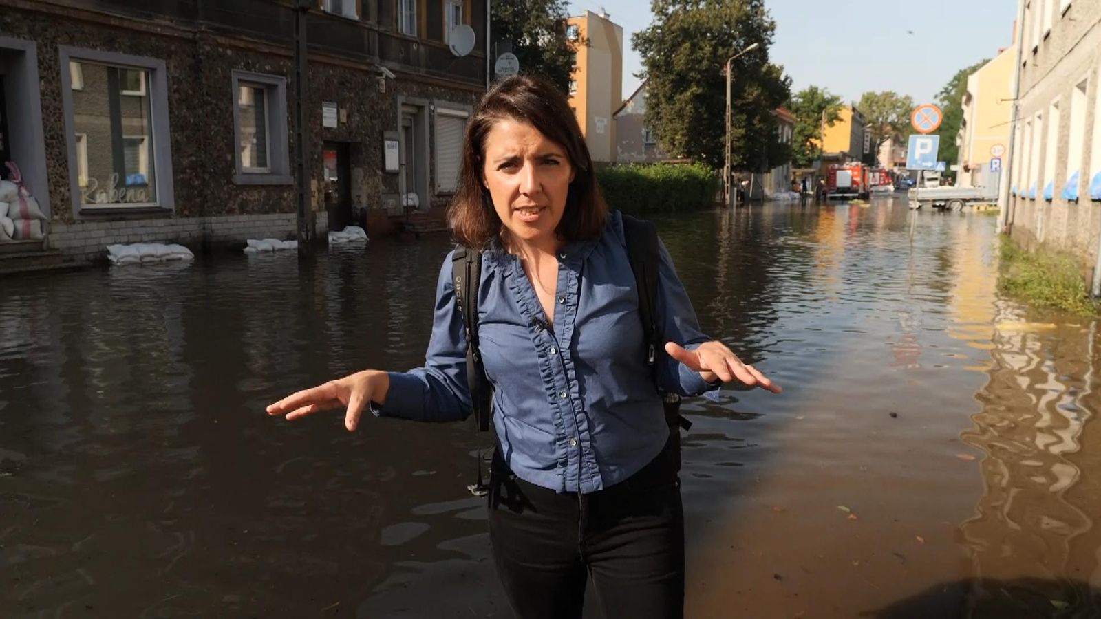 Europe floods: Polish town remains inundated after extensive flooding ...