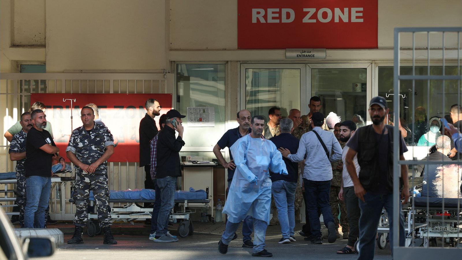 Pagers explode across Lebanon 'killing 9' and 'injuring thousands ...