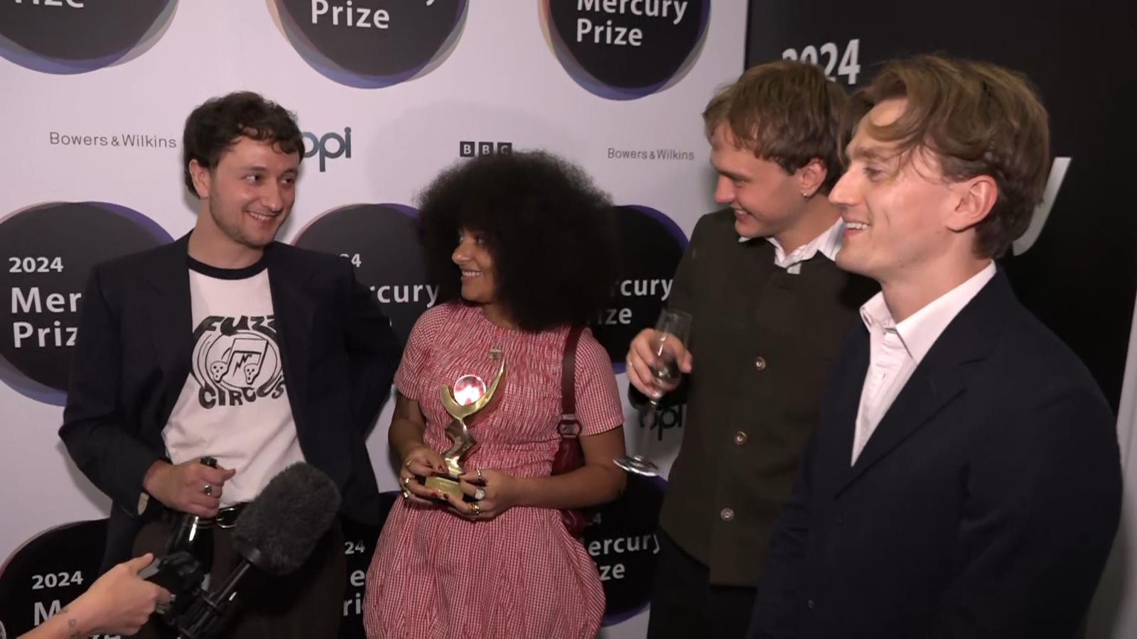Mercury Prize winners English Teacher tell Sky News they think the band ...