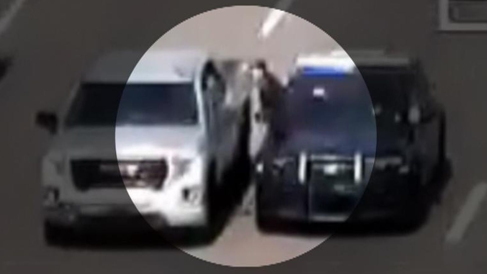 Police climb through car window to rescue driver experiencing medical ...