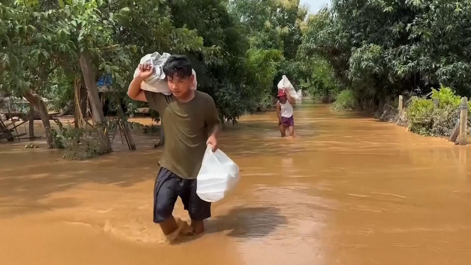 Myanmar battered with severe post-typhoon floods | News UK Video News ...