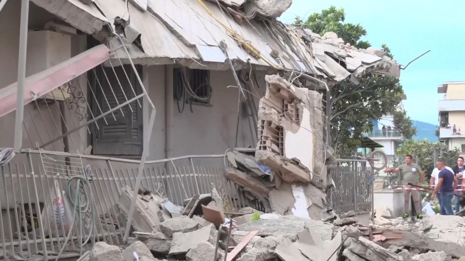 Building collapse in Naples, Italy kills two siblings, traps mother and ...