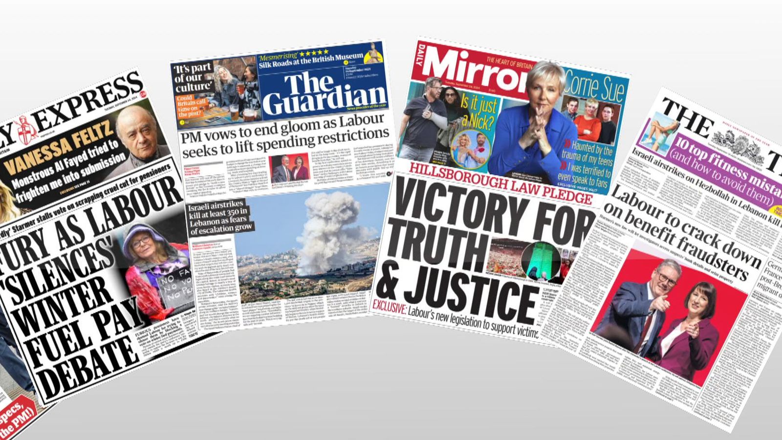 Tuesday's national newspaper front pages | UK News | Sky News