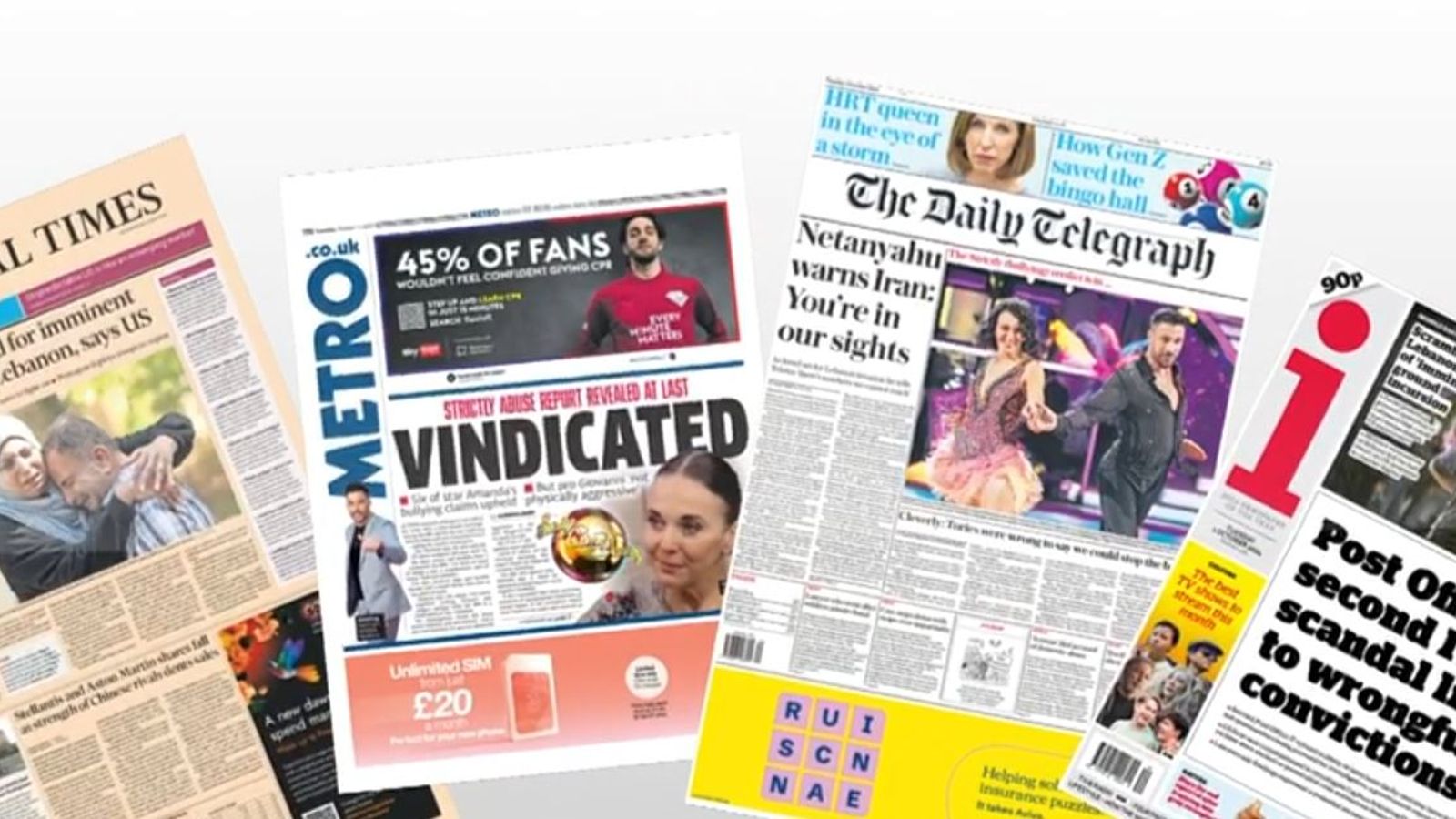 Press Preview: Tuesday's front pages | News UK Video News | Sky News