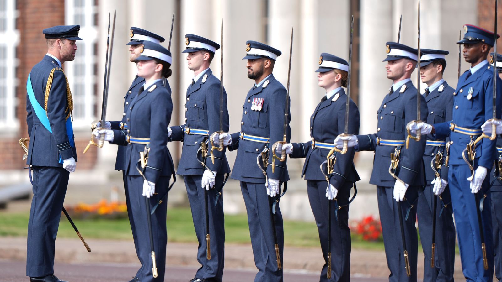 Prince William warns of 'future threats' in speech to RAF | UK News ...