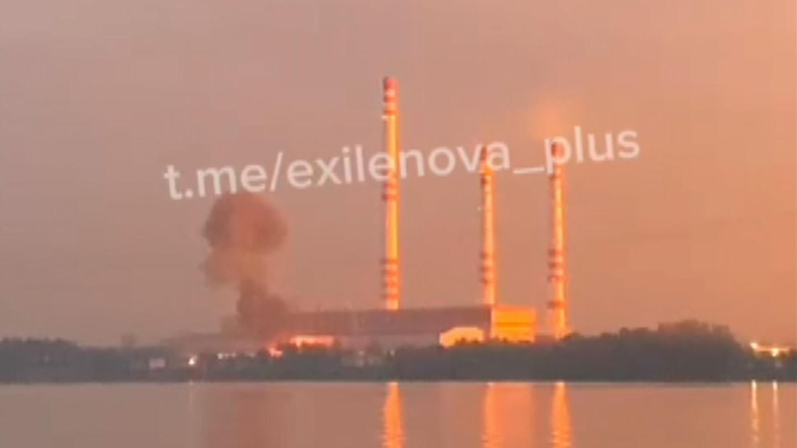 Russian power plants in flames after Ukrainian drone attacks | World ...