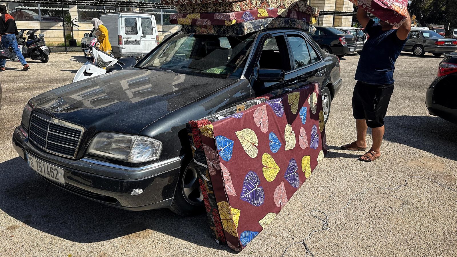 Terrified families flee their homes in Lebanon amid new Israeli ...