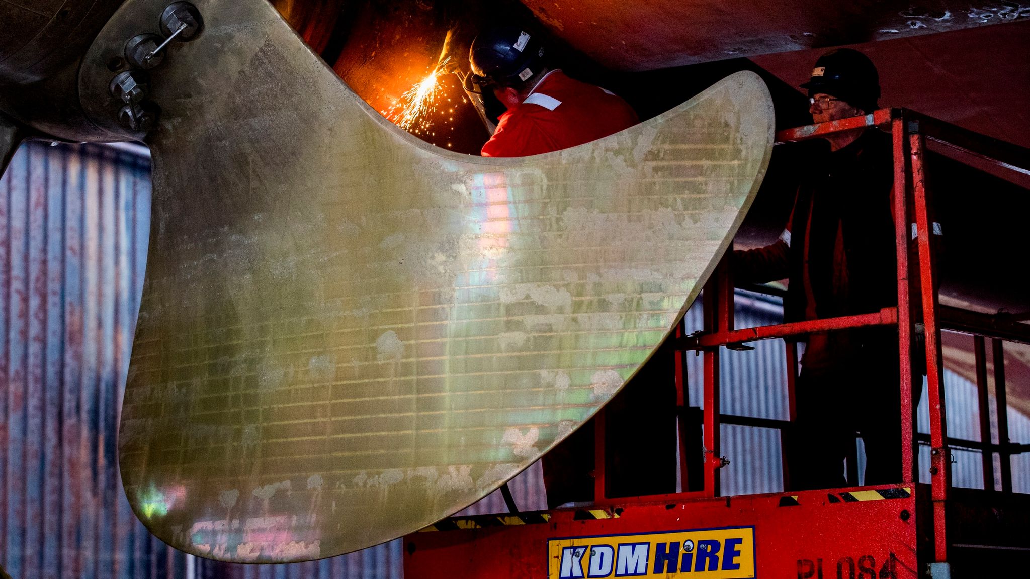 Babcock floats move for Titanic shipyard as owner teeters on brink | Money News | Sky News