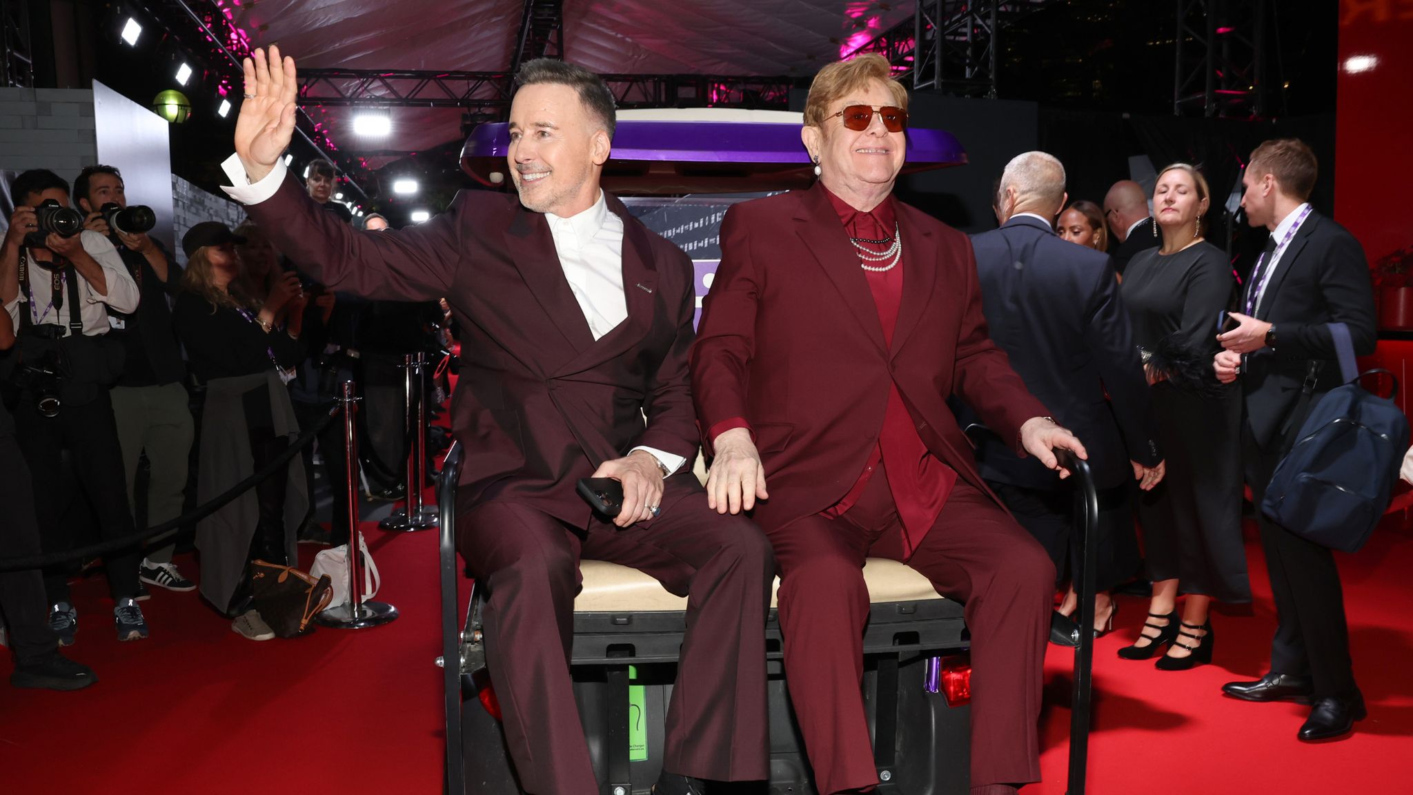 Sir Elton John makes first public appearance since revealing 'limited ...