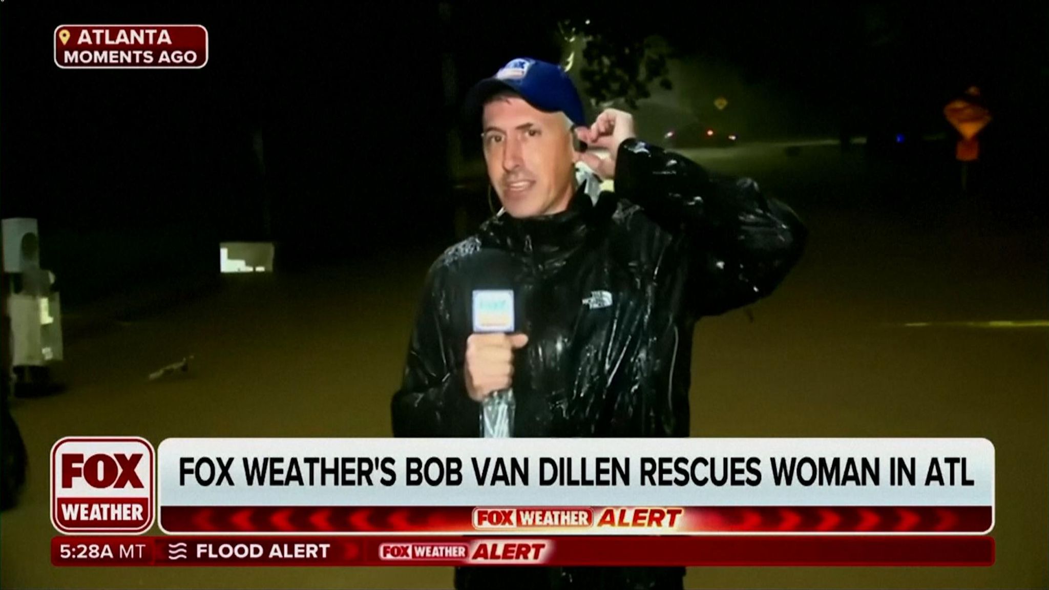 Hurricane Helene: Weather reporter abandons live broadcast to rescue ...
