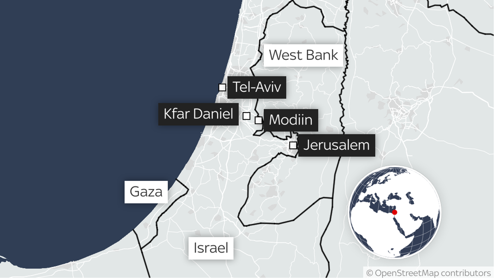 Ballistic missile fired by Houthis in Yemen hits central Israel for ...