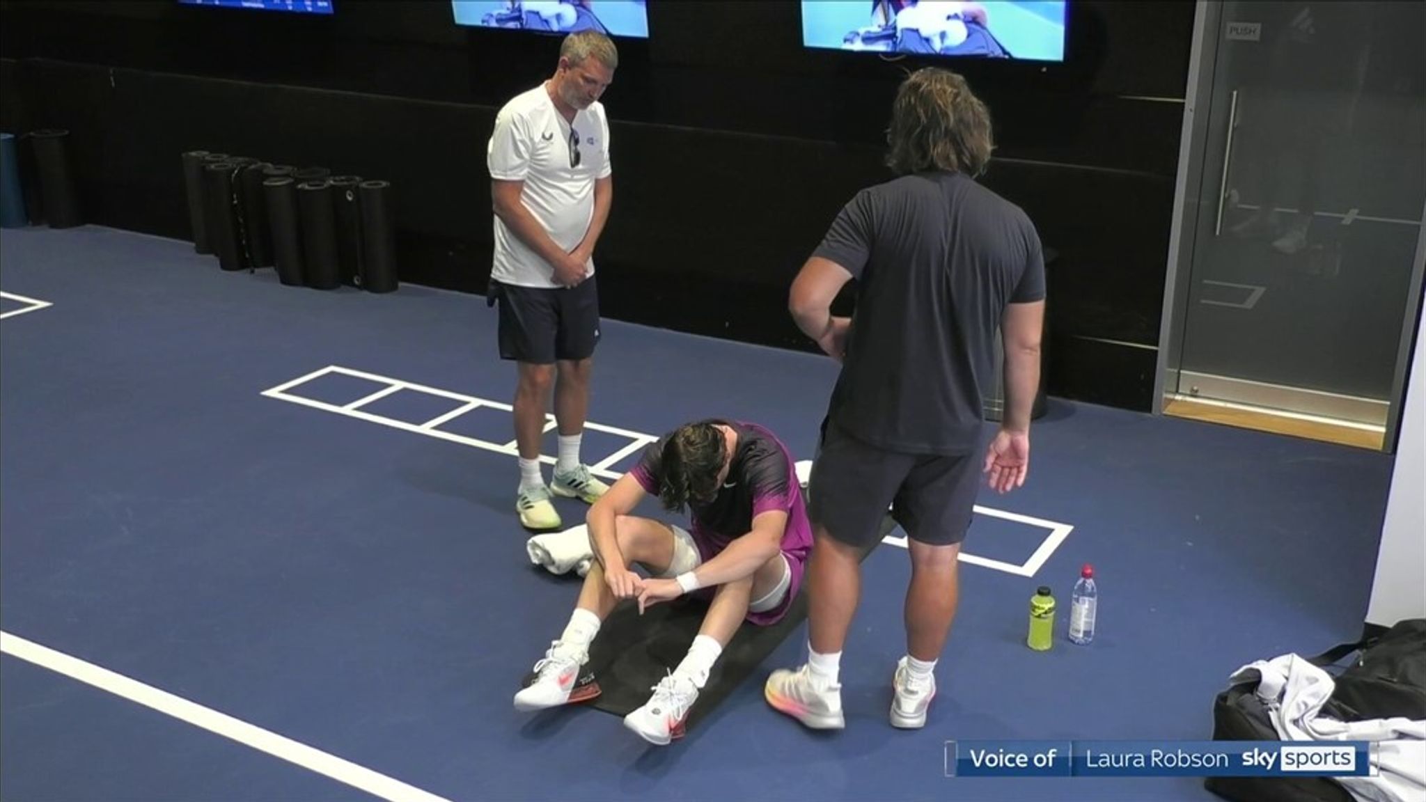 Britain's Jack Draper vomits on court as he loses first grand slam semi ...