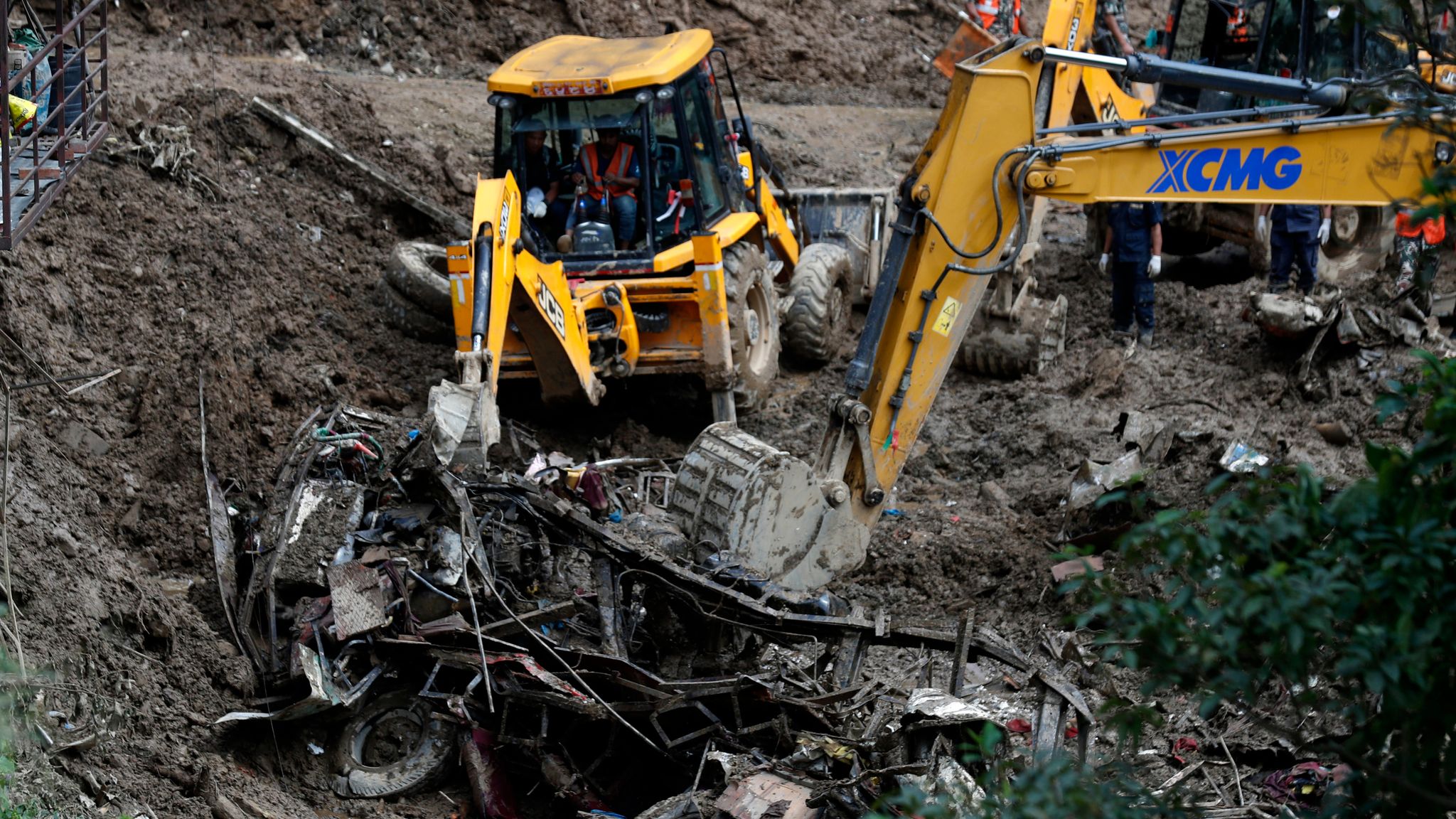 Flooding in Nepal kills at least 129 as swollen rivers pour through Kathmandu | World News | Sky ...