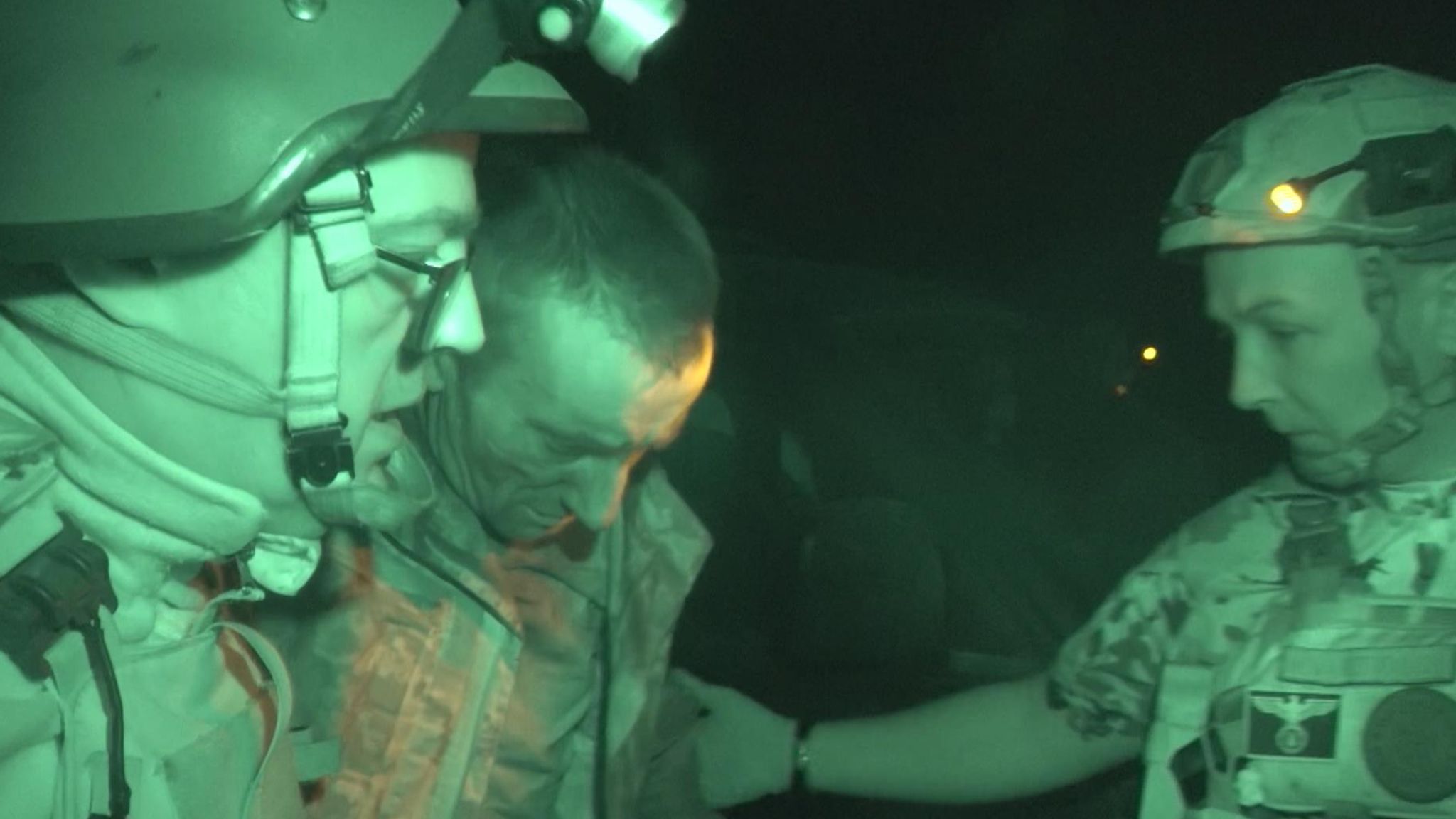 Blacked-out ambulances and bomb-cratered roads: On the night shift with ...