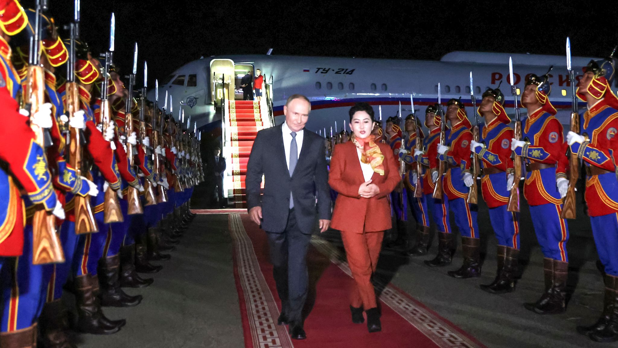 Putin visits Mongolia - with Ukraine demanding war crimes arrest ...