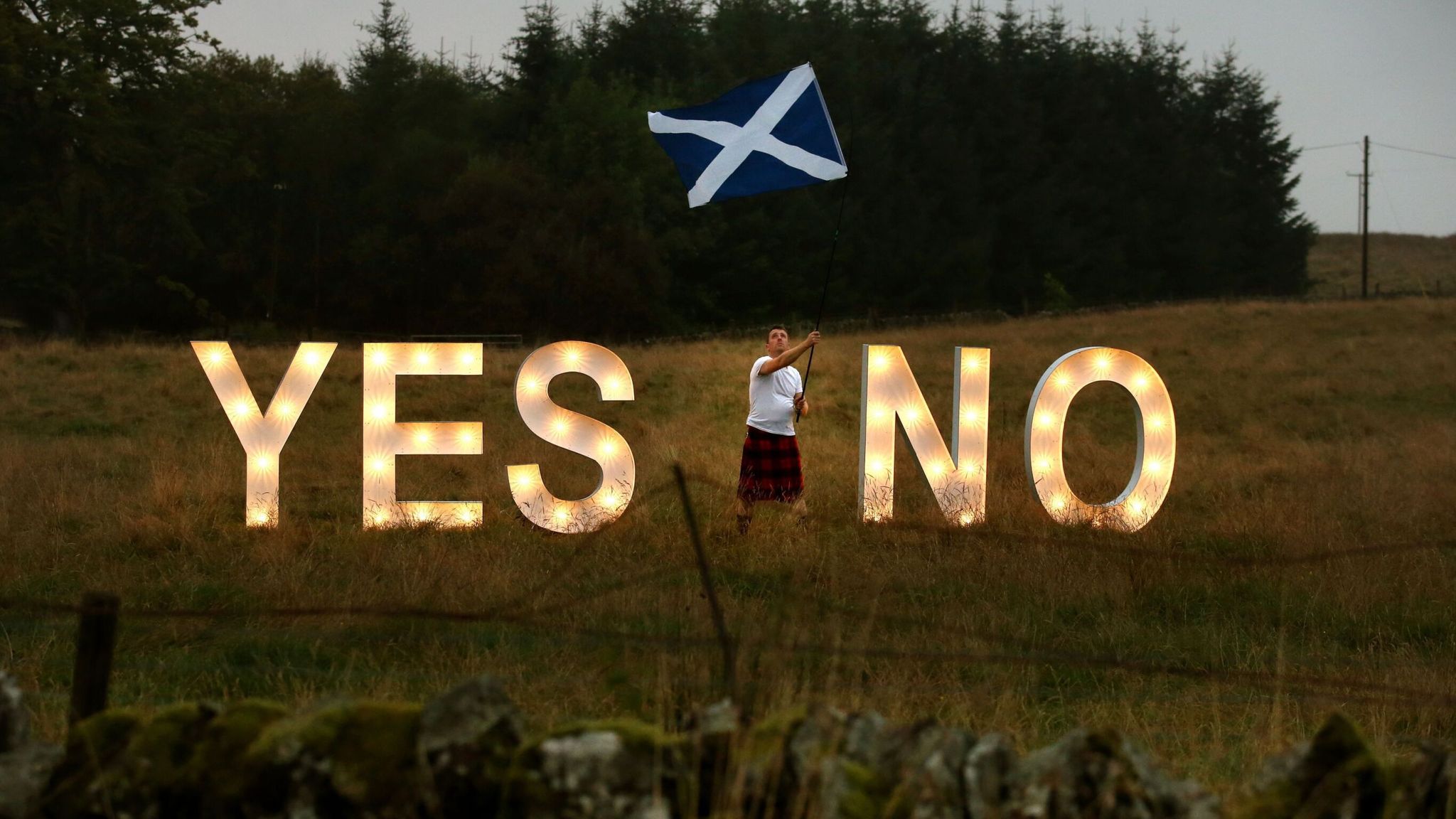10th anniversary of the Scottish independence referendum | UK News ...