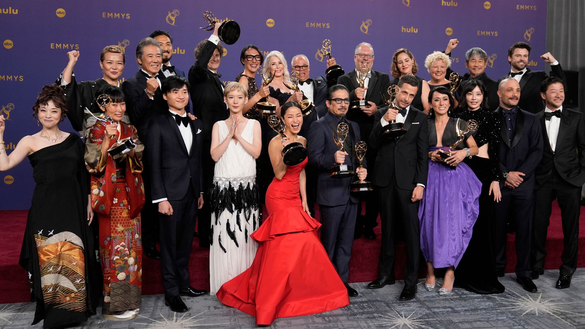 Baby Reindeer stars among big winners at Emmys - as Shogun makes ...