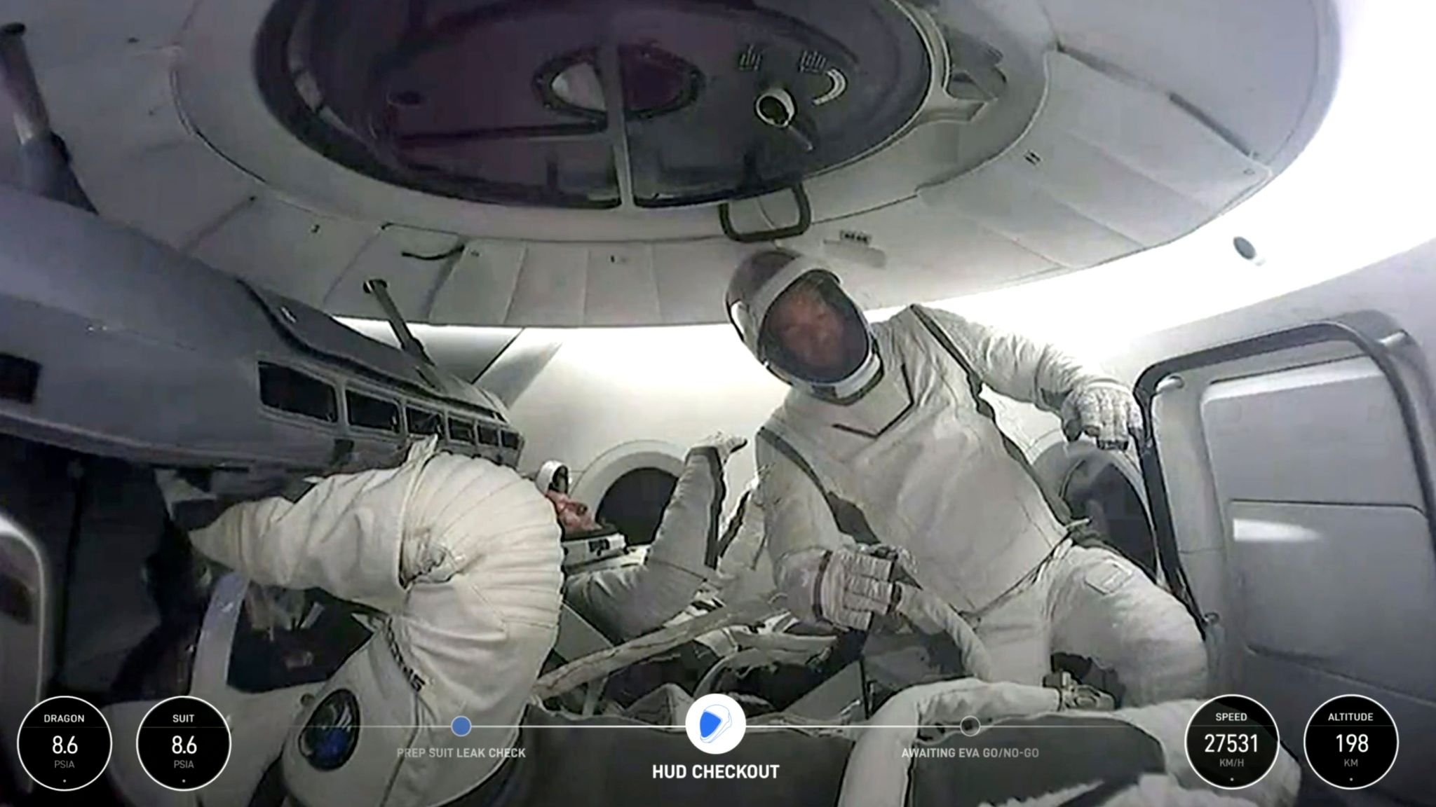 SpaceX: Drama of risky spacewalk was heightened as crew made do without ...