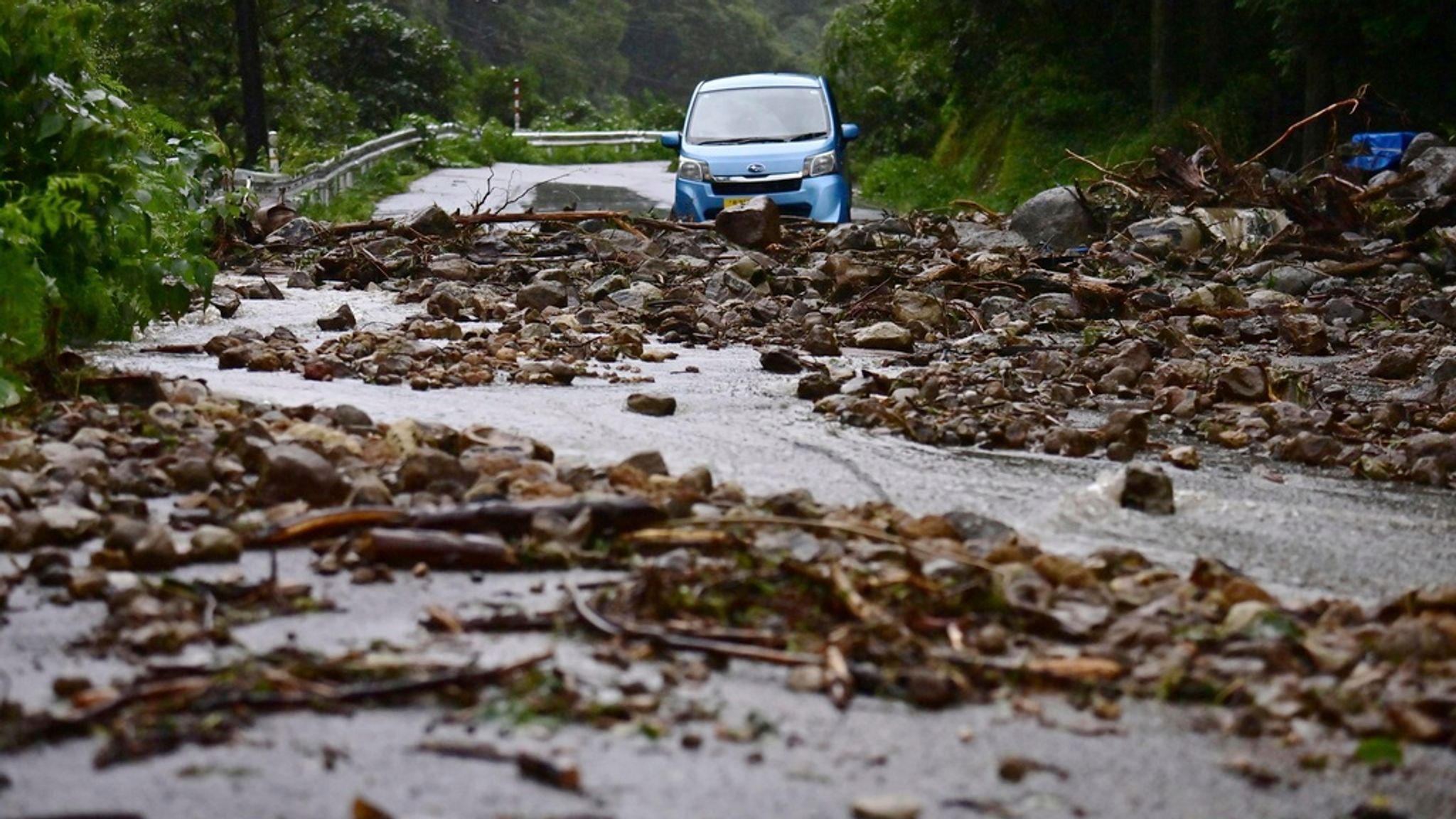 Seven people killed as Japan hit by landslides and floods, reports say | World News | Sky News