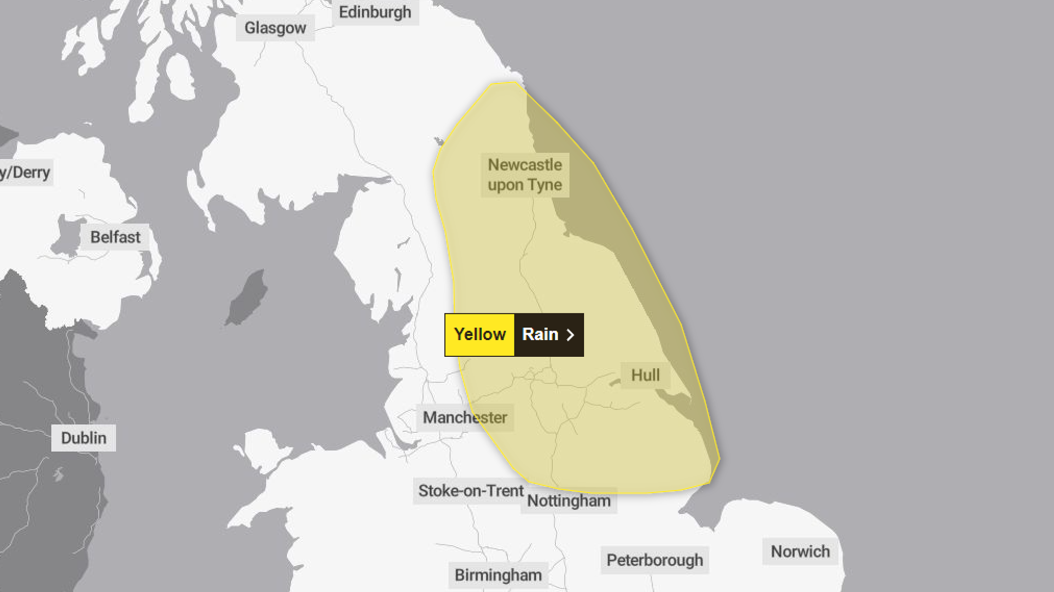 UK weather: New yellow warning issued prompting fears of more flooding ...