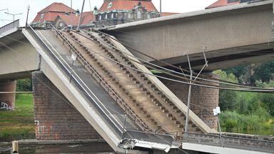 Investigation launched as concrete bridge partially collapses in ...