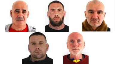 'Very dangerous' British prisoner among five to escape from high ...