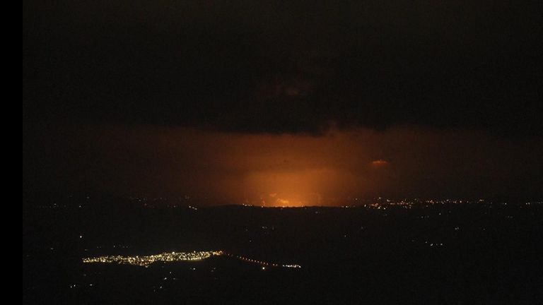 Explosions seen in southern Lebanon from near Israeli border | News UK ...