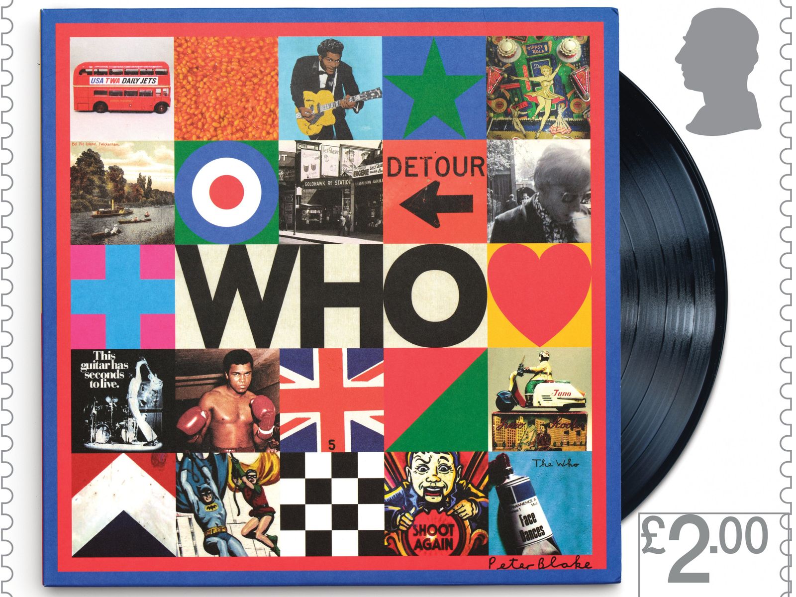 Stamps rejoice 60 years of The Who together with iconic album covers ...