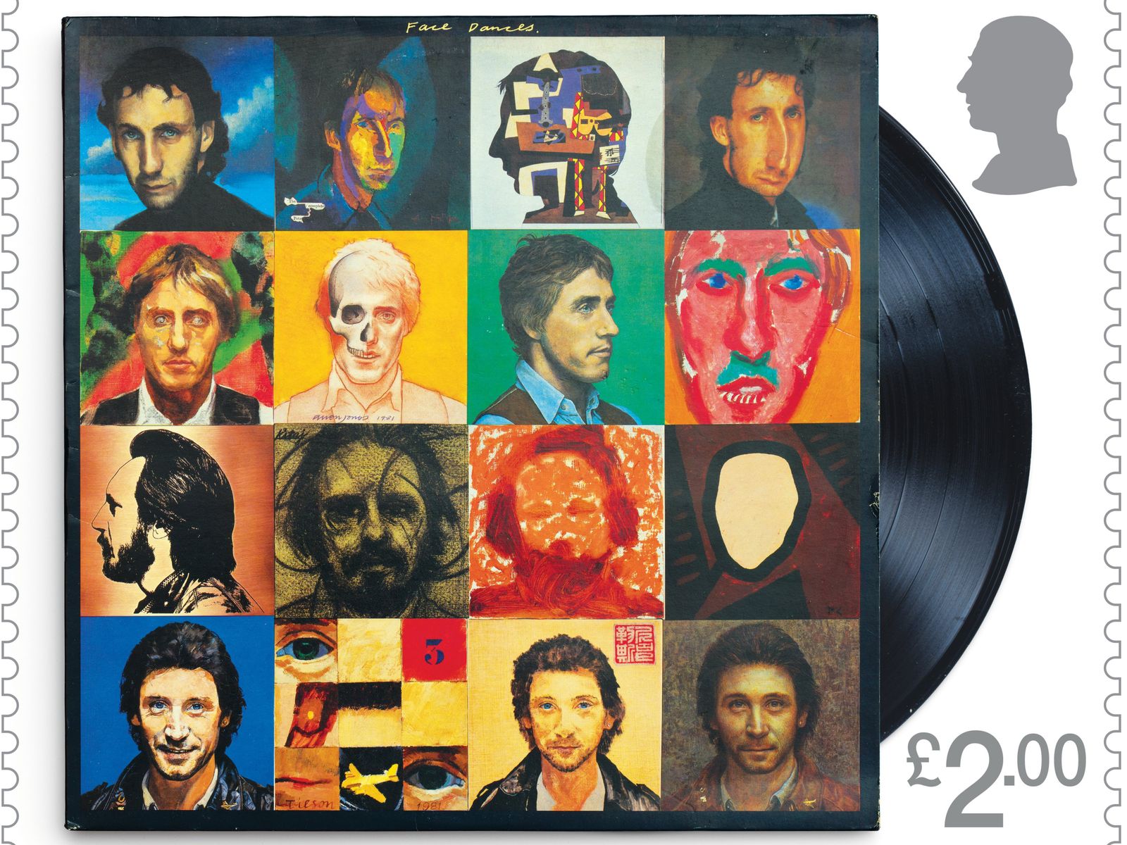 Stamps celebrate 60 years of The Who including iconic album covers ...