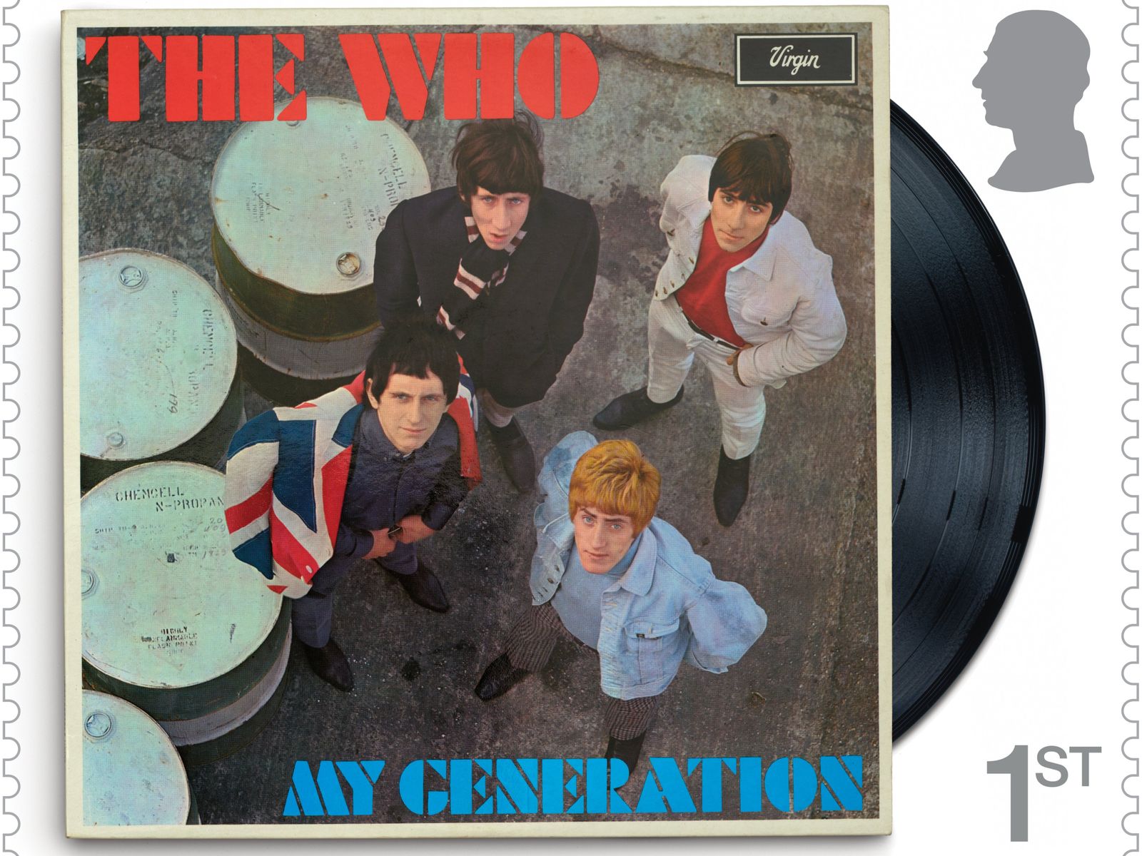 Stamps celebrate 60 years of The Who including iconic album covers ...