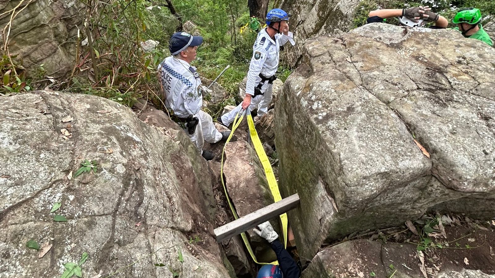 Hunter Valley: Woman trapped between boulders after trying to retrieve ...