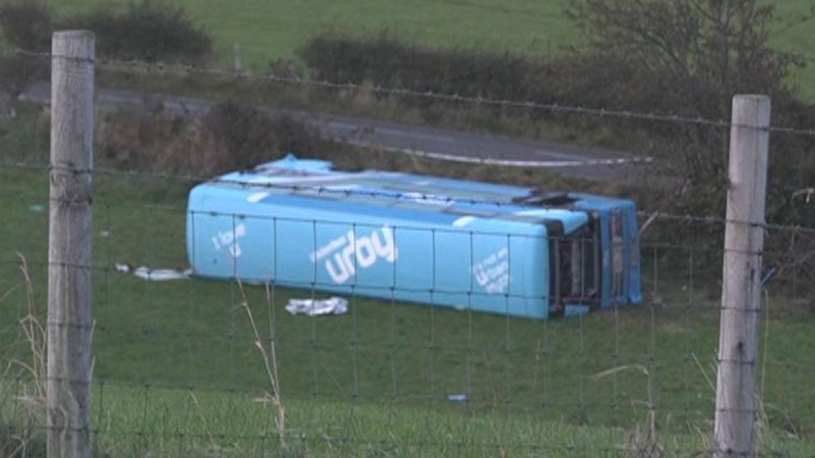 Northern Ireland: Children injured after bus crash in County Down | UK ...