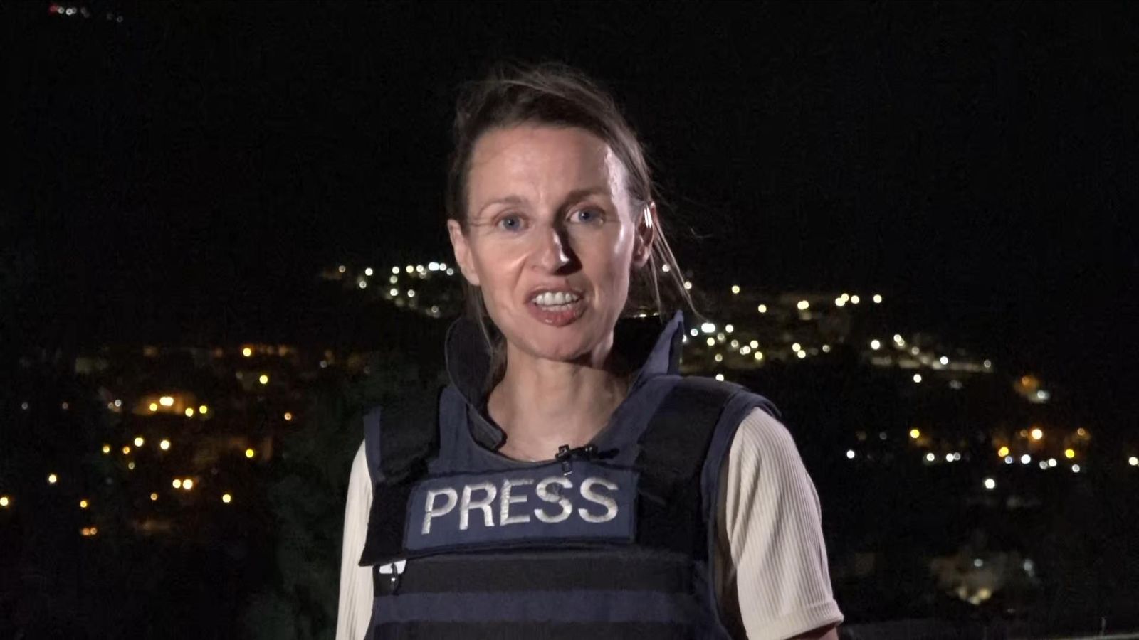 Watch moment Sky News correspondent takes cover - and what our other reporters witnessed | World ...