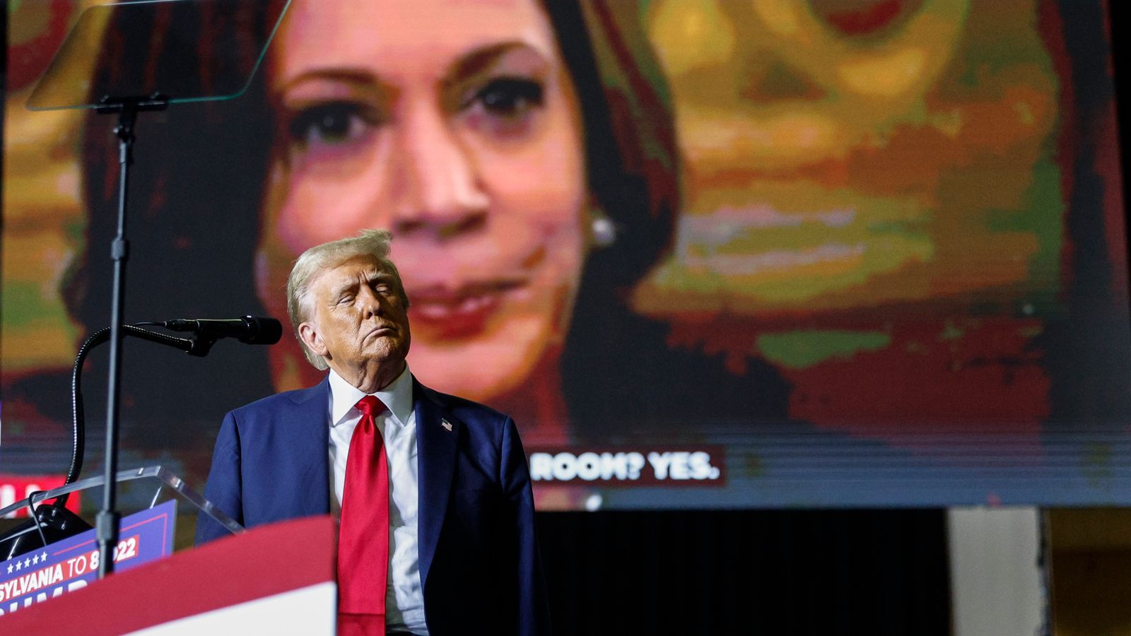 Shock new poll puts Harris ahead in Iowa | News UK Video News | Sky News